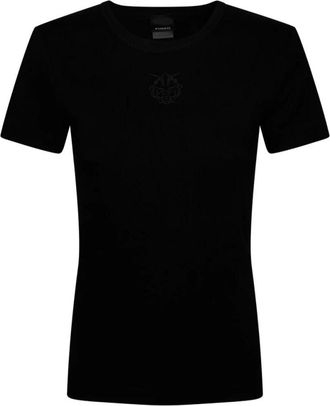 Pinko Pinko, Femme, Tops, Noir, Taille: 40 FR Pinko T-shirts et Polos