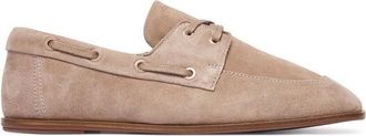 Calvin Klein Halbschuhe Ess Boatshoe Suede HW0HW03290 Beige