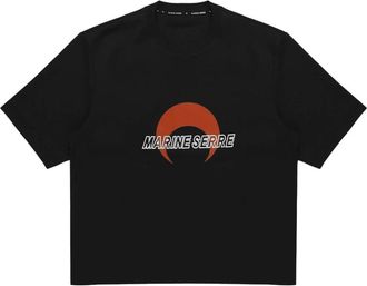 Marine Serre Herren, Oberteile, Schwarzk, LGr&ouml;&szlig;e