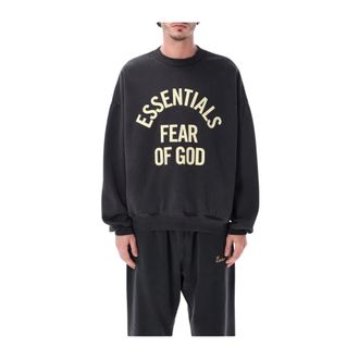Fear of God Campus 90s Crewneck Sweatshirt - - Sweatshirts & Hoodies - Herren - Schwarzk - M
