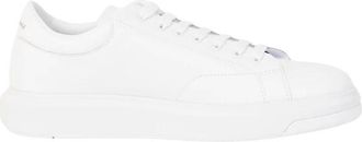 A|X Armani Exchange Homme, Chaussures, Blanc, Taille: 41 EU Baskets basses en cuir
