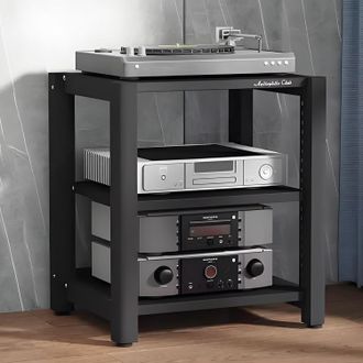 Generic 2/3/4/5-stufiges Audio-Rack Mit Plattenspielerst&auml;nder, AV-Komponenten-Medienst&auml;nder, Tower-Player-St&auml;nder, Heimstereo-Racksystem Mit H&ouml;henverstellbare