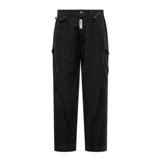 GCDS Gcds, Homme, Jeans, Noir, Taille: XL Cargo Pantalons