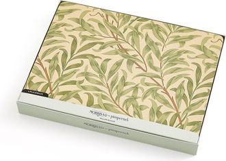 Portmeirion Pimpernel American Tischset, 6er-Set, Weidenzweig-Design, Farbe: Grün