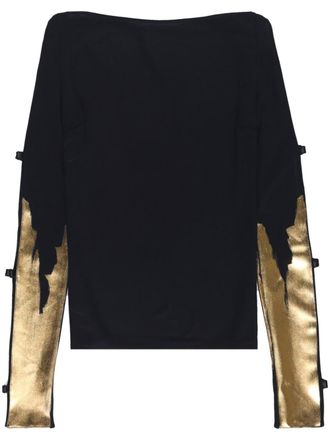Tom Ford Gestricktes Oberteil - Schwarz