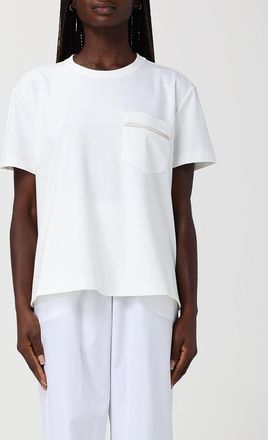 Fabiana Filippi T-Shirt FABIANA FILIPPI Damen Farbe Wei&szlig;