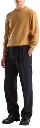 Benetton Herren Maglia G/C M/L 11ahu1056 Pullover, beige, Medium