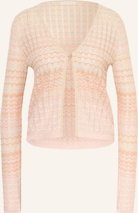Guess Stickjacke Rosalyn Mit Glitzergarn beige
