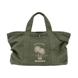 Mason's Tote Bags - Homme - Sacs - Vert - Taille: ONE Size