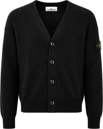 Stone Island Cardigan - Noir