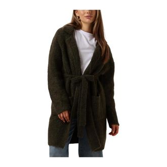 Knit-ted Gr&uuml;nes Weste Onna - - Knitwear - Damen - Gr&uuml;n - M