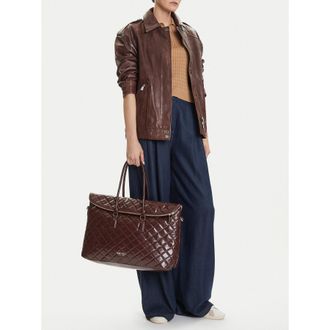 Nine West Handtasche Nine West CEO-SOPHIA-LA374-4066 Braun