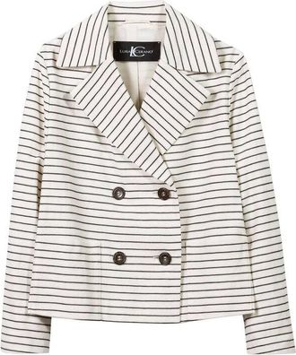 Luisa Cerano Damen Jacke aus Baumwolle