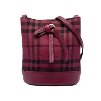 Burberry Sac seau Pre-owned - Femme - Pre-owned - Rouge - Taille: ONE Size
