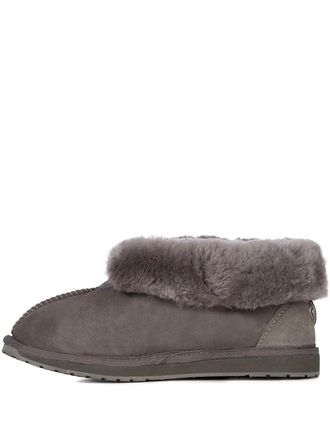 Emu chaussons en daim - Gris