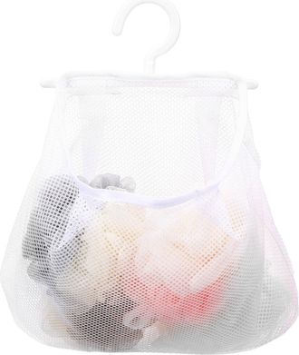 DOITOOL Multifunktionaler Aufbewahrungsbeutel mit Drehbarem Haken Atmungsaktives Netz f&uuml;r W&auml;scheklammern Unterw&auml;sche und K&uuml;chenutensilien Waschbarer H&auml;ngesack