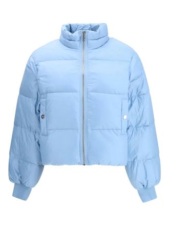 Ganni doudoune &agrave; fermeture zipp&eacute;e - Bleu
