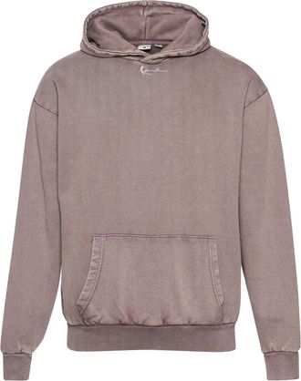 Karl Kani Herren KM234-058-4 KK Small Signature Os Heavy Sweat Washed Hoodie M Grey