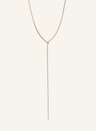 Crystal Haze Crystal Haze Halsketten Serena Lariat By Glambou gold