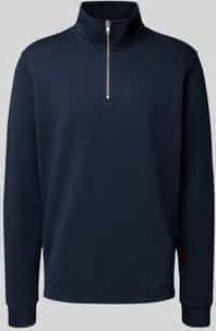 Les Deux Sweatshirt mit Troyer-Kragen Modell Norregaard