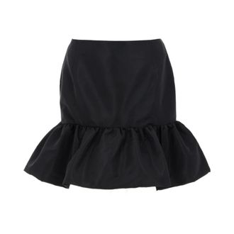 Nina Ricci Mini Peplum Rock - - Skirts - Damen - Schwarzk - S