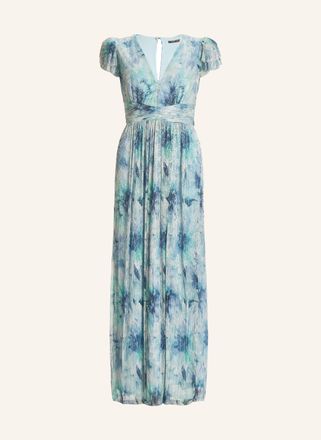 Swing Swing Abendkleid Mit Plissees Und Glitzergarn gruen
