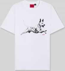 HUGO BOSS Regular Fit T-Shirt aus reiner Baumwolle
