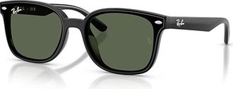 Ray-Ban Rb4461d Sonnenbrillen Schwarz Fassung Gr&uuml;n Glas 64-17