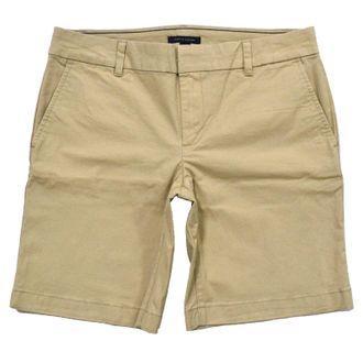 Tommy Hilfiger Damen 22,9 cm Hollywood, Standard-und &Uuml;bergr&ouml;&szlig;en L&auml;ssige Shorts, Khaki, 44 (2er Pack)