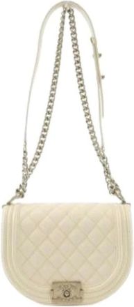 Chanel Sac bandouli&egrave;re Pre-owned - Femme - Pre-owned - Blanc - Taille: ONE Size