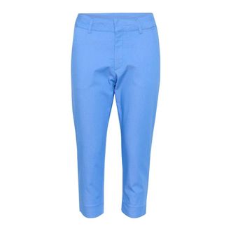 Kaffe Stilvolle Capri-Hose Ultramarin - - Trousers - Damen - Blau - 2XL