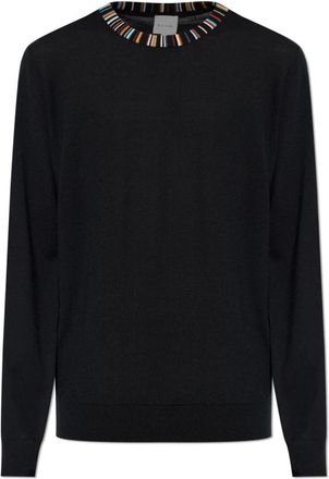 Paul Smith Homme, Pulls, Noir, Taille: M Pull en laine &agrave; col rond