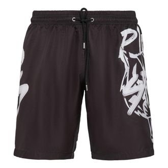 Plein Sport Beachwear - - Sport - Herren - Schwarzk - M