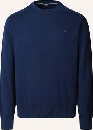Hackett Pullover Ess Cotton Crew blau