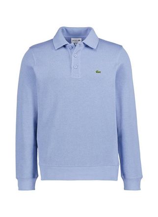 Lacoste Herren Pullover blau unifarben Classic Fit