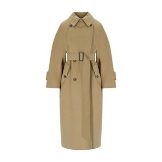 Max Mara Damen, Mäntel, Braun, SGröße