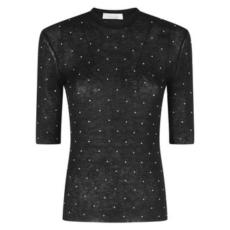 Paco Rabanne Damen, Oberteile, Schwarzk, SGr&ouml;&szlig;e