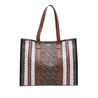 Burberry Sac bandouli&egrave;re en toile Pre-owned - Femme - Pre-owned - Brun - Taille: ONE Size