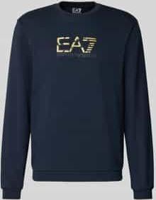 Emporio Armani Sweatshirt mit Logo und Rundhalsausschnitt