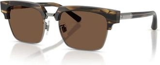 Dolce & Gabbana Homme, Accessoires, Brun, Taille: 54 MM Lunettes de soleil