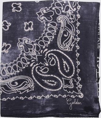 Golden Goose Seidenschal von mit Bandana- und Abstrakt-Print