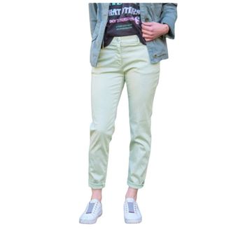 Mason's New York Micro Printed Hose - - Trousers - Damen - Gr&uuml;n - S