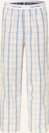 Calvin Klein Schlafhose Cotton Poplin weiss