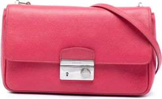 Prada Sac bandouli&egrave;re vintage Pre-owned - Femme - Pre-owned - Rose - Taille: ONE Size