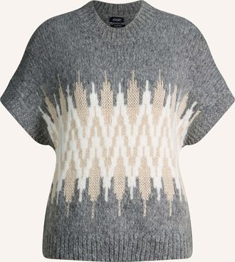 Joop Strick-Shirt grau