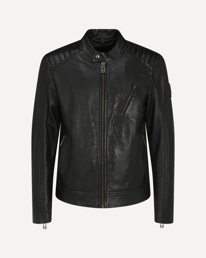 Lambskin V Racer Jacket Male 50