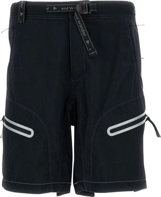 And Wander Homme, Shorts, Noir, Taille: L Shorts d&eacute;contract&eacute;s