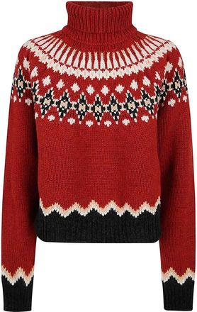 Alanui Pull Col Roulé - Multicolore