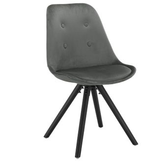 Woltu 1x Esszimmerstühle, Küchenstuhl, Skandinavisch Design, schminktisch Stuhl, Loungesessel, Polsterstuhl, Retro Design Gepolsterter Stuhl, Sitzfläche aus