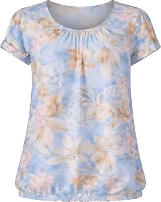 2-Biz Femme, Blouses et Chemises, Bleu, Taille: 42 FR Blouses